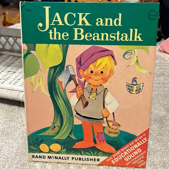 Other | Start Right Elf Book Jack And The Beanstalk Randy Mccall ...